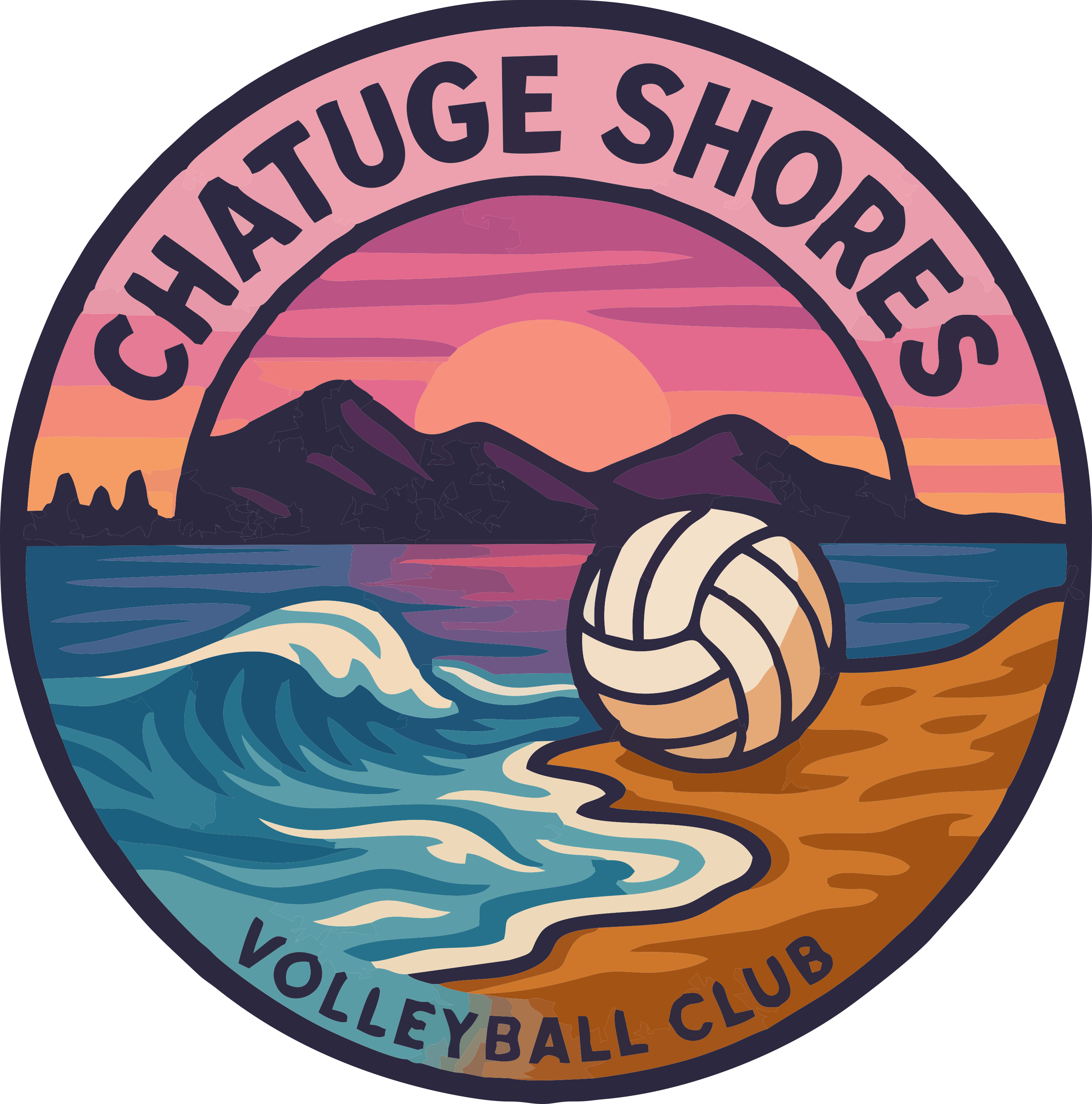 Chatuge Shores Volleyball – Southern Peach Apparel and Design